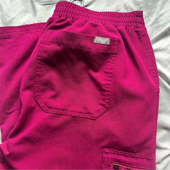 Figs | Pants & Jumpsuits | Figs Dark Magenta Scrub Pants | Poshmark